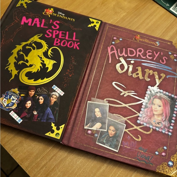 Disney | Other | Euc Disney Descendants Spell Book And Diary Set | Poshmark